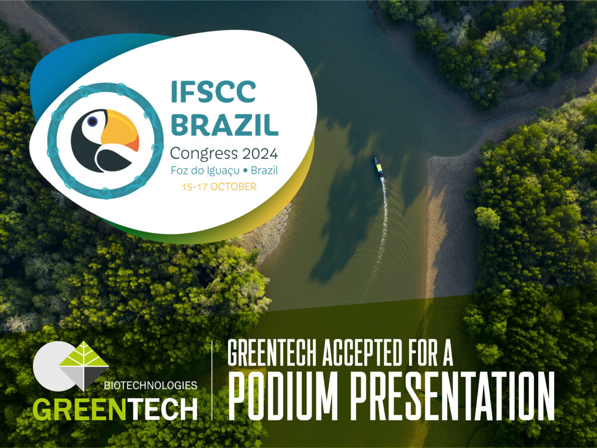 IFSCC: a podium presentation for Greentech | GREENTECH